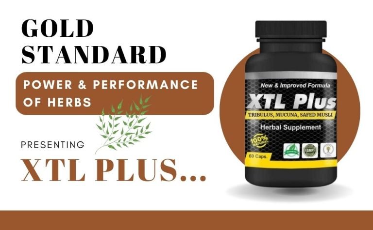 XTL Plus - Ayurvedic Vitality and Wellness Capsules for Men
