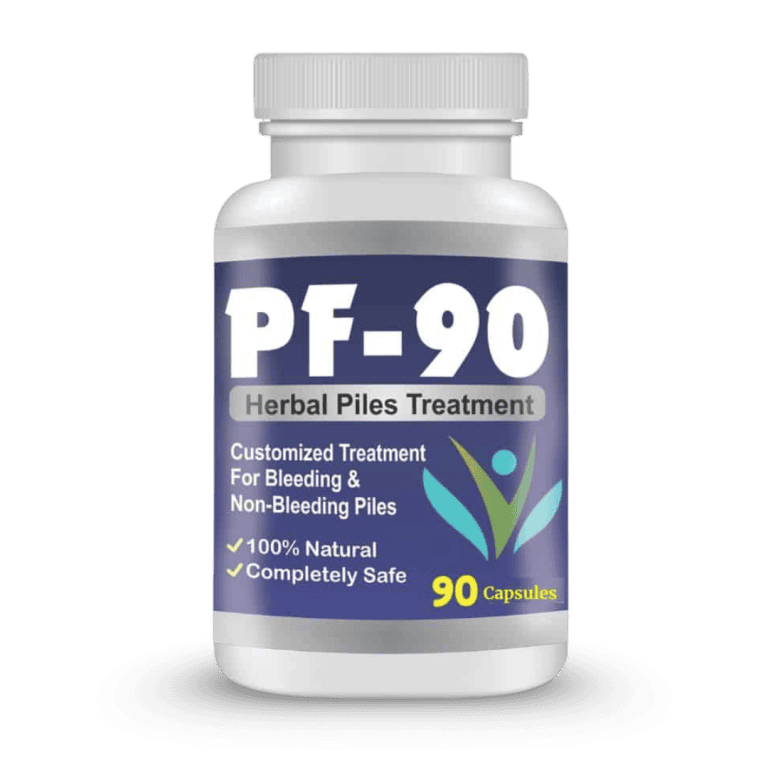 PF-90 Capsules | Herbal Relief for Bleeding & Non-Bleeding Piles